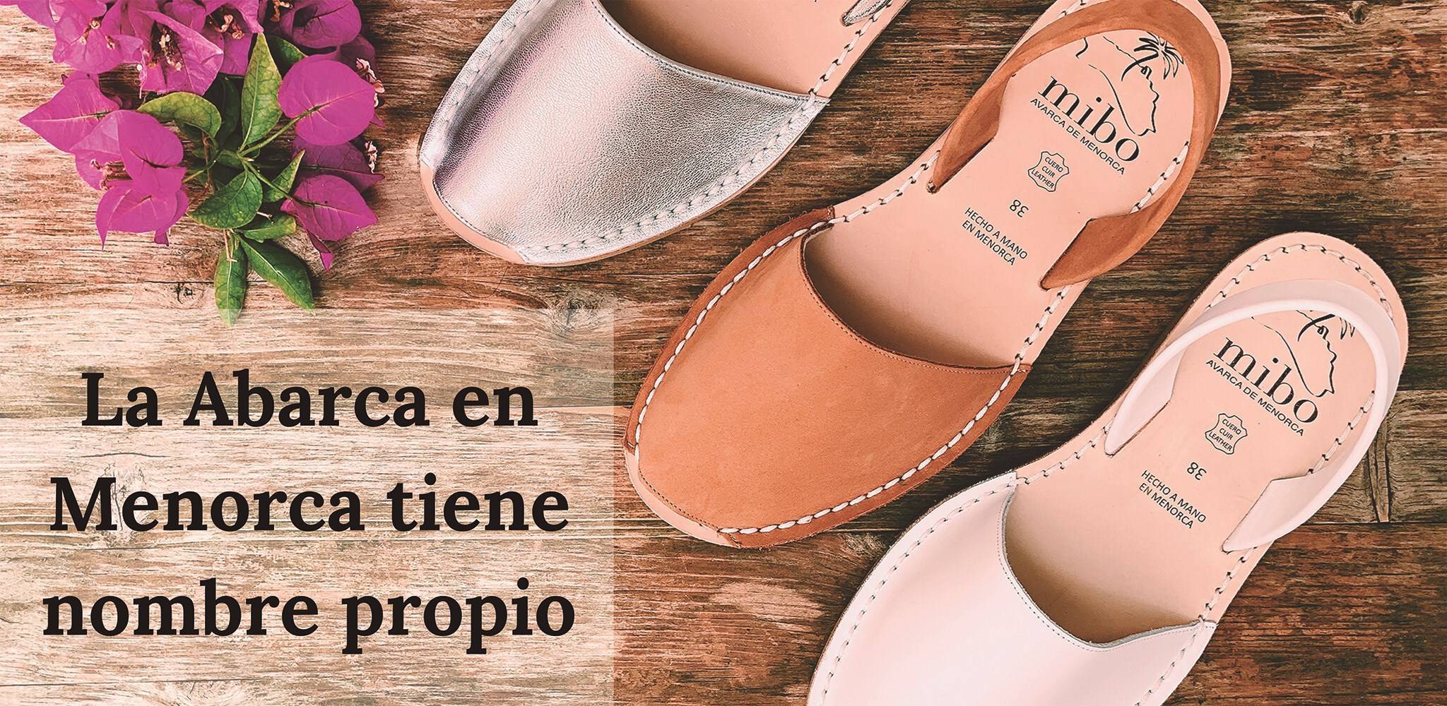 Abarcas Menorquinas MIBO Cosits de Fabricación Propia en Menorca