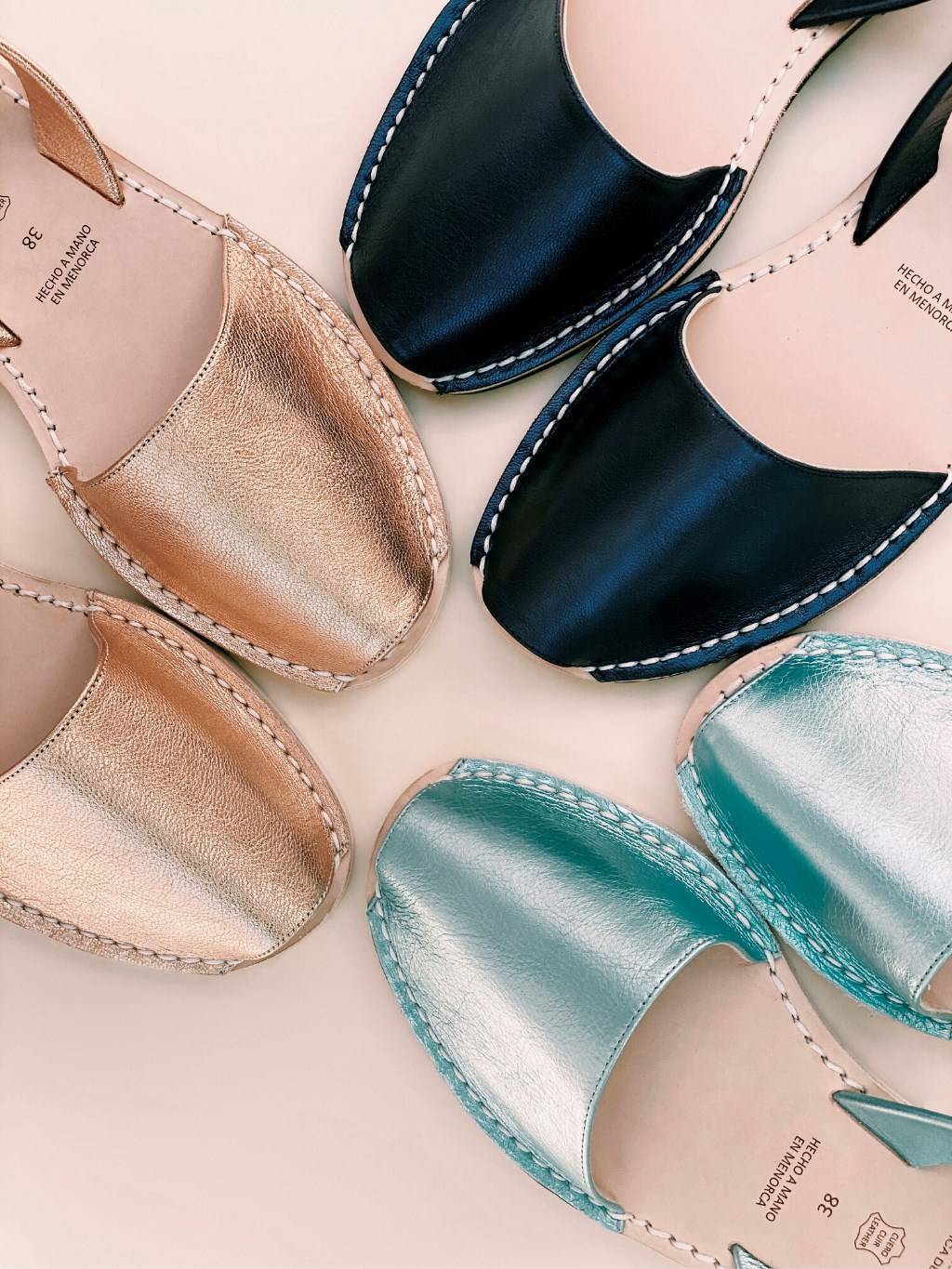 Menorquinas sandals Cosits own manufacturing MIBO in Menorca